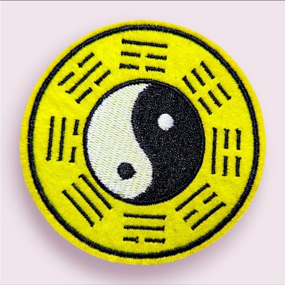 Art | Iron On Patchcrafts Material Diy Appliqueyingyang ...